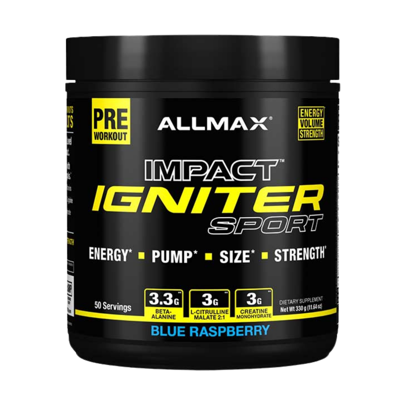 PRE WORKOUT ALL MAX IMPACT IGNITER – PROCLUB PANAMA